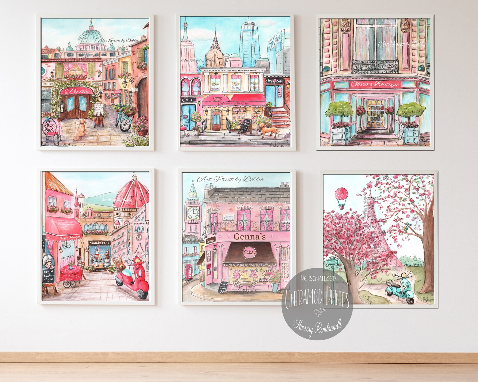 Exploring the World through Art: Great Travel Finds on Etsy | Baby ...